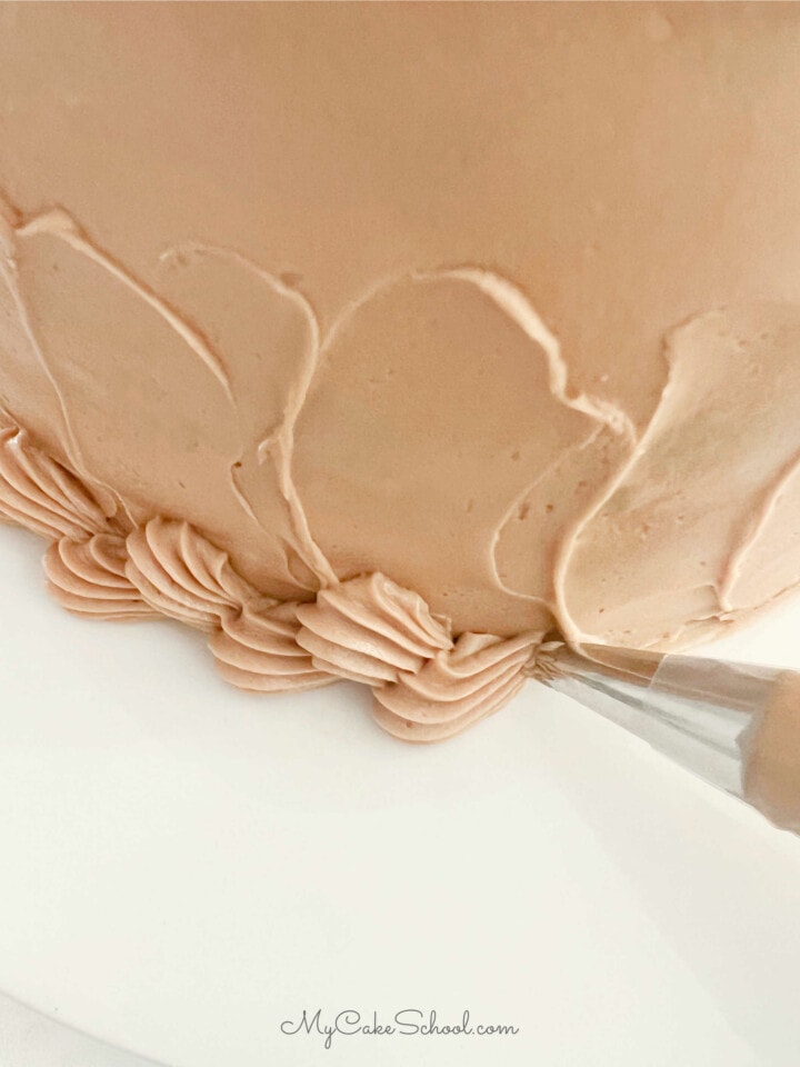 Mocha Buttercream Frosting - My Cake School