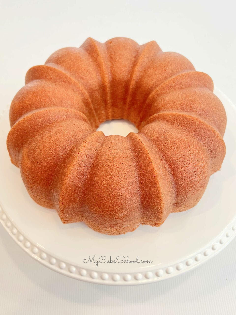 Strawberry Bundt Cake My Cake School