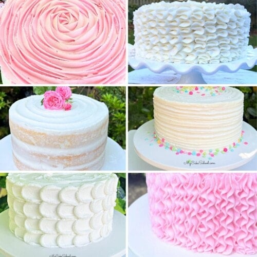 50+ Buttercream Cake Designs (Free Tutorials) - My Cake School