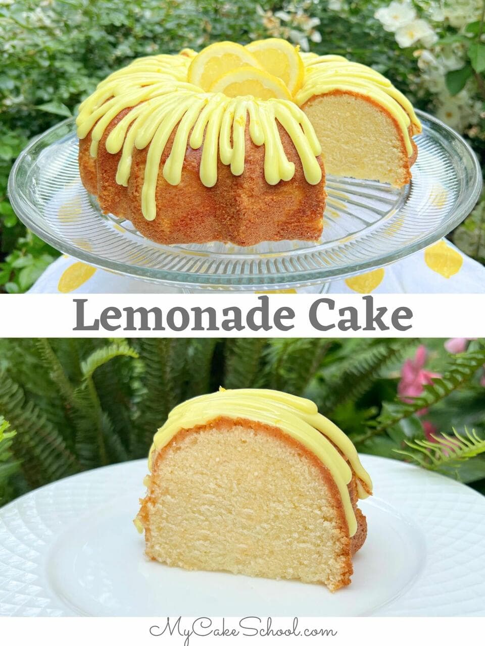 Lemonade Cake - My Cake School