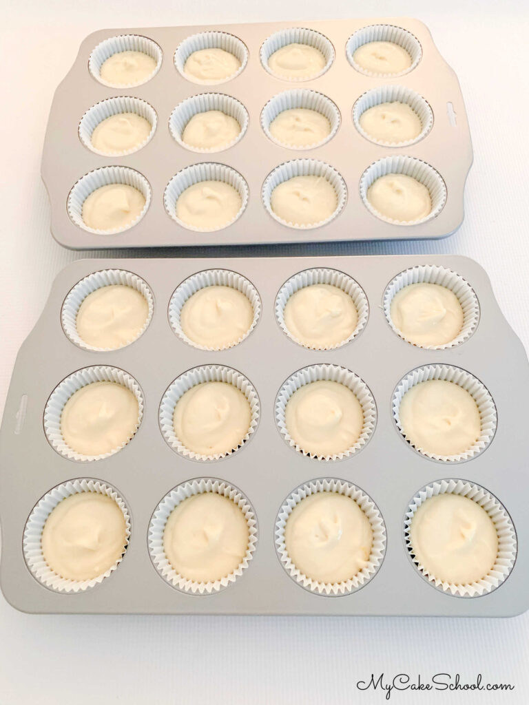 Vanilla Cupcakes - My Cake School