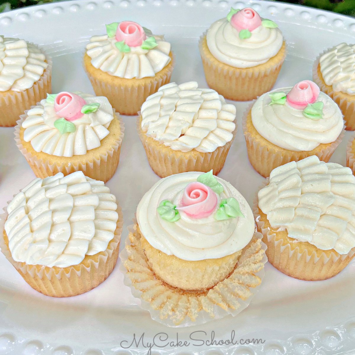 Snickerdoodle Cupcakes - My Cake School