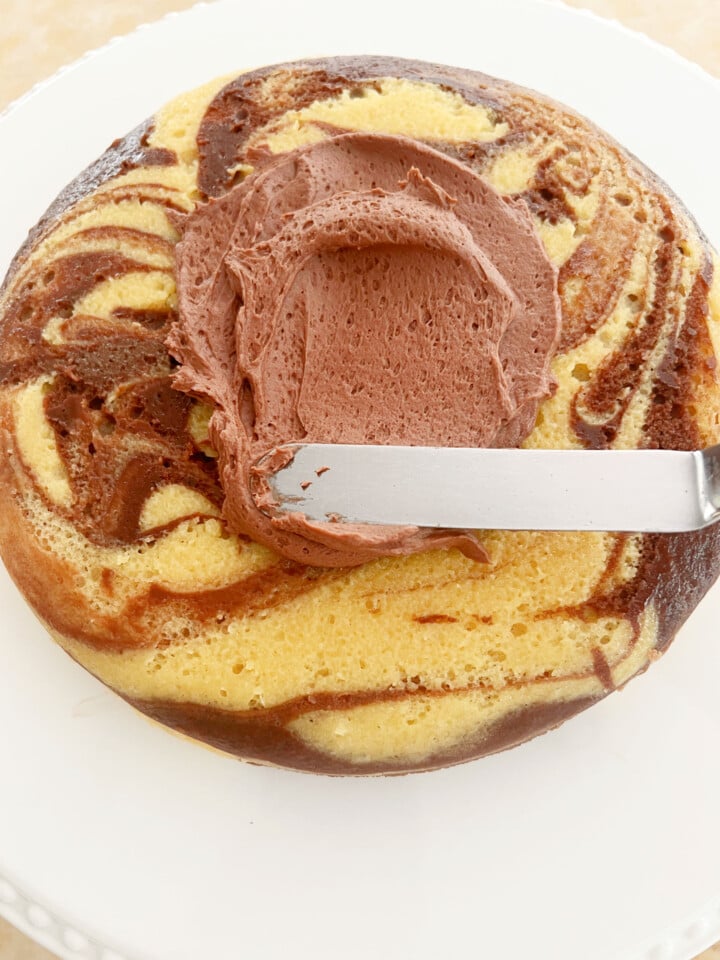 Marble Cake (from Cake Mix) - My Cake School