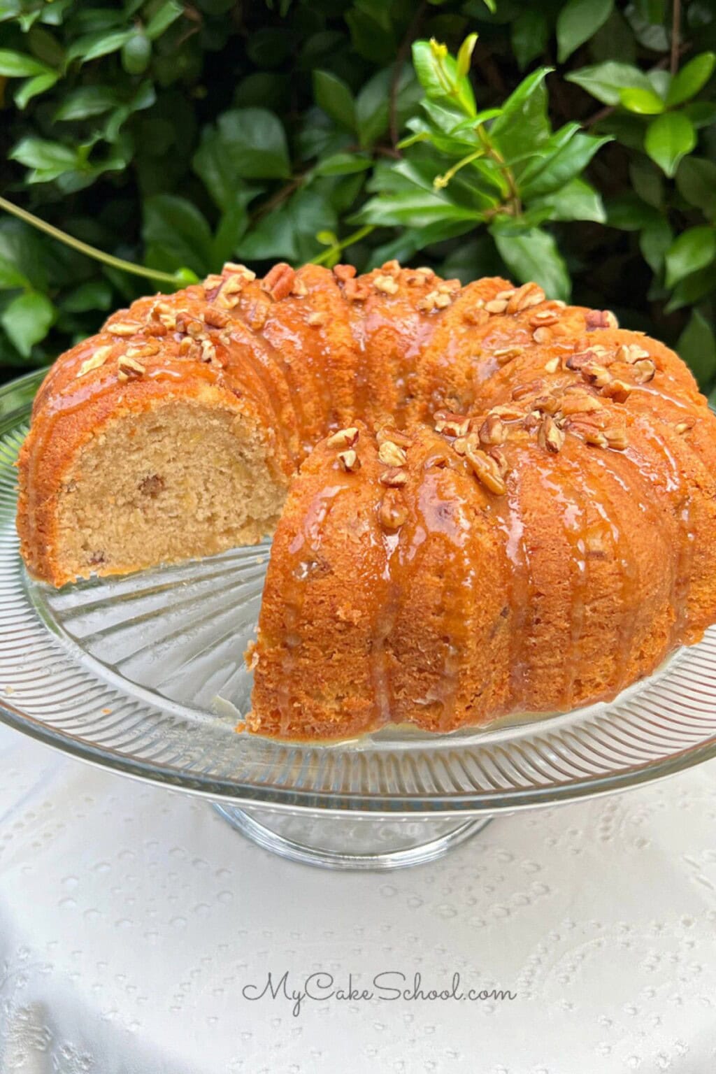 Banana Nut Cake - My Cake School