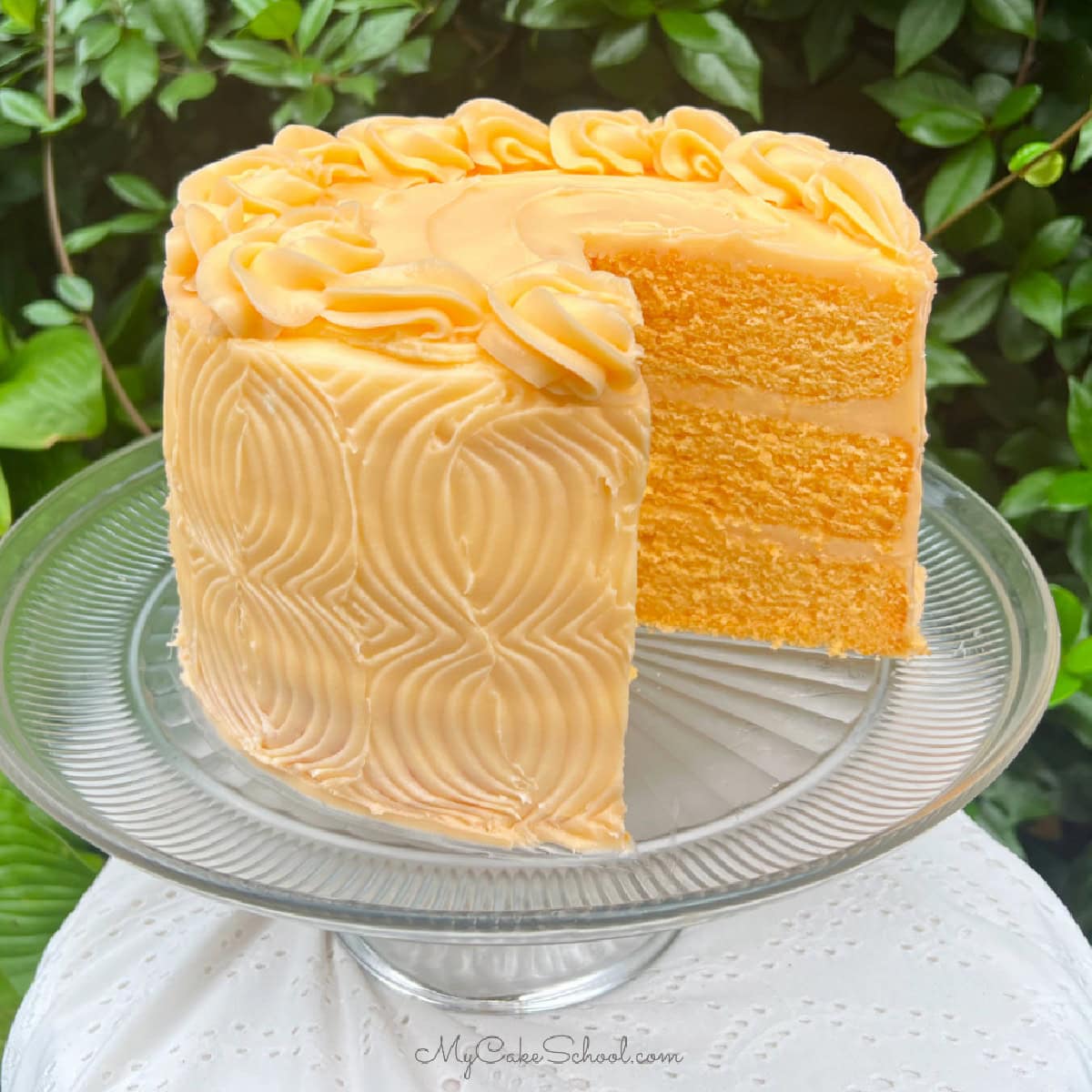 Orange Velvet Cake - My Cake School