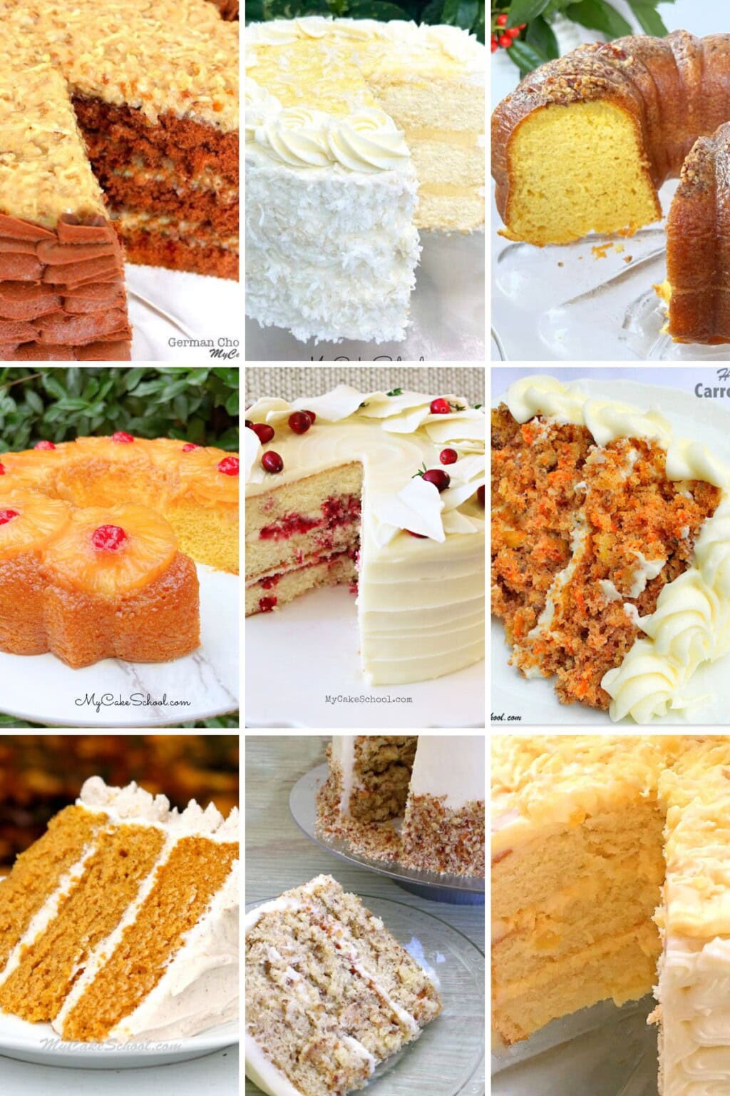 Classic Thanksgiving Cakes - My Cake School
