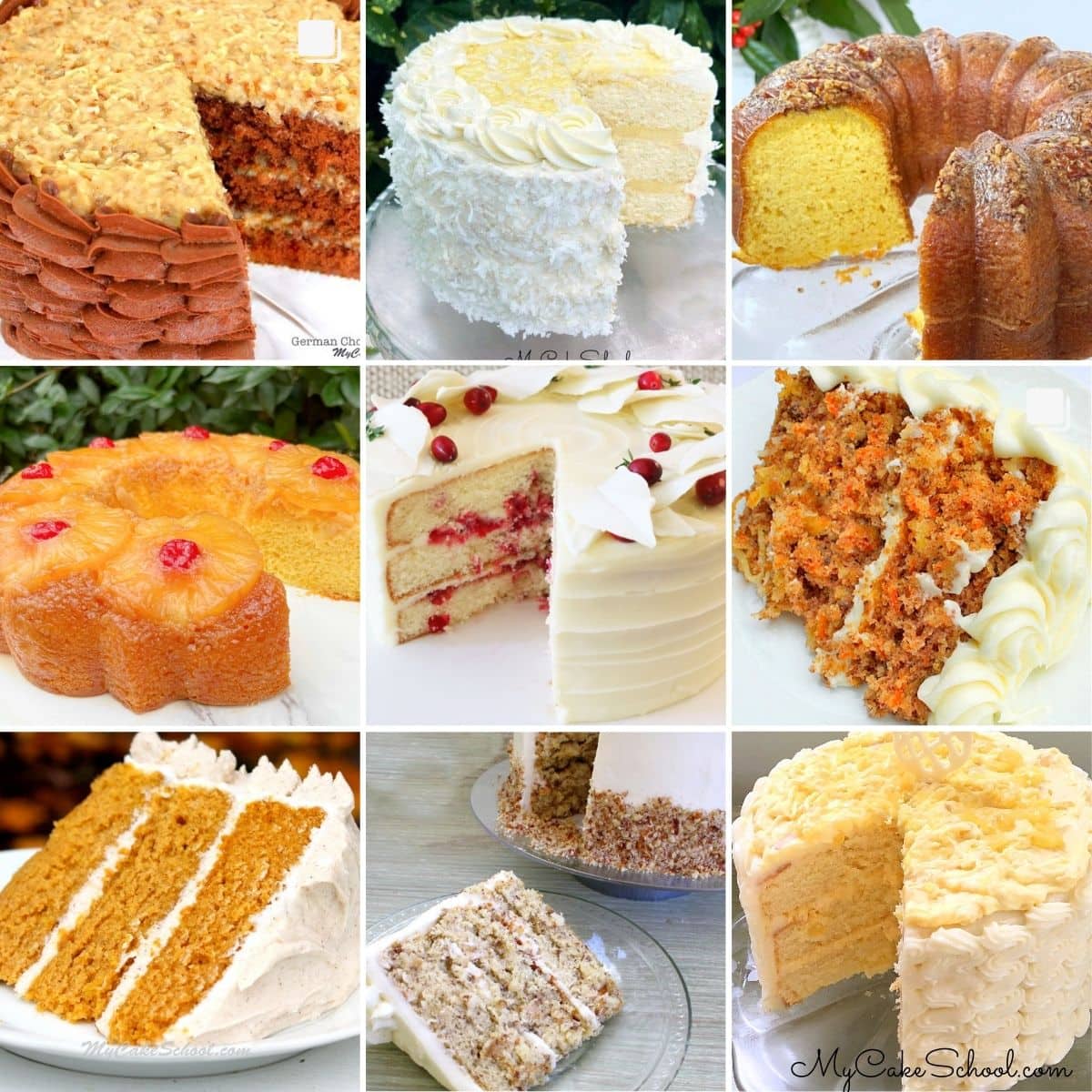 Classic Thanksgiving Cakes - My Cake School