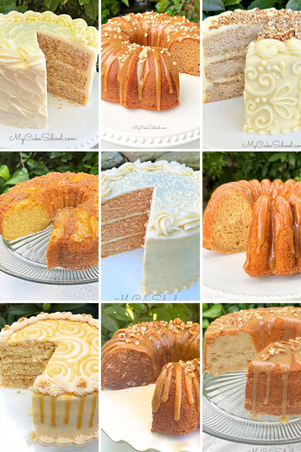 Apple Cakes - My Cake School