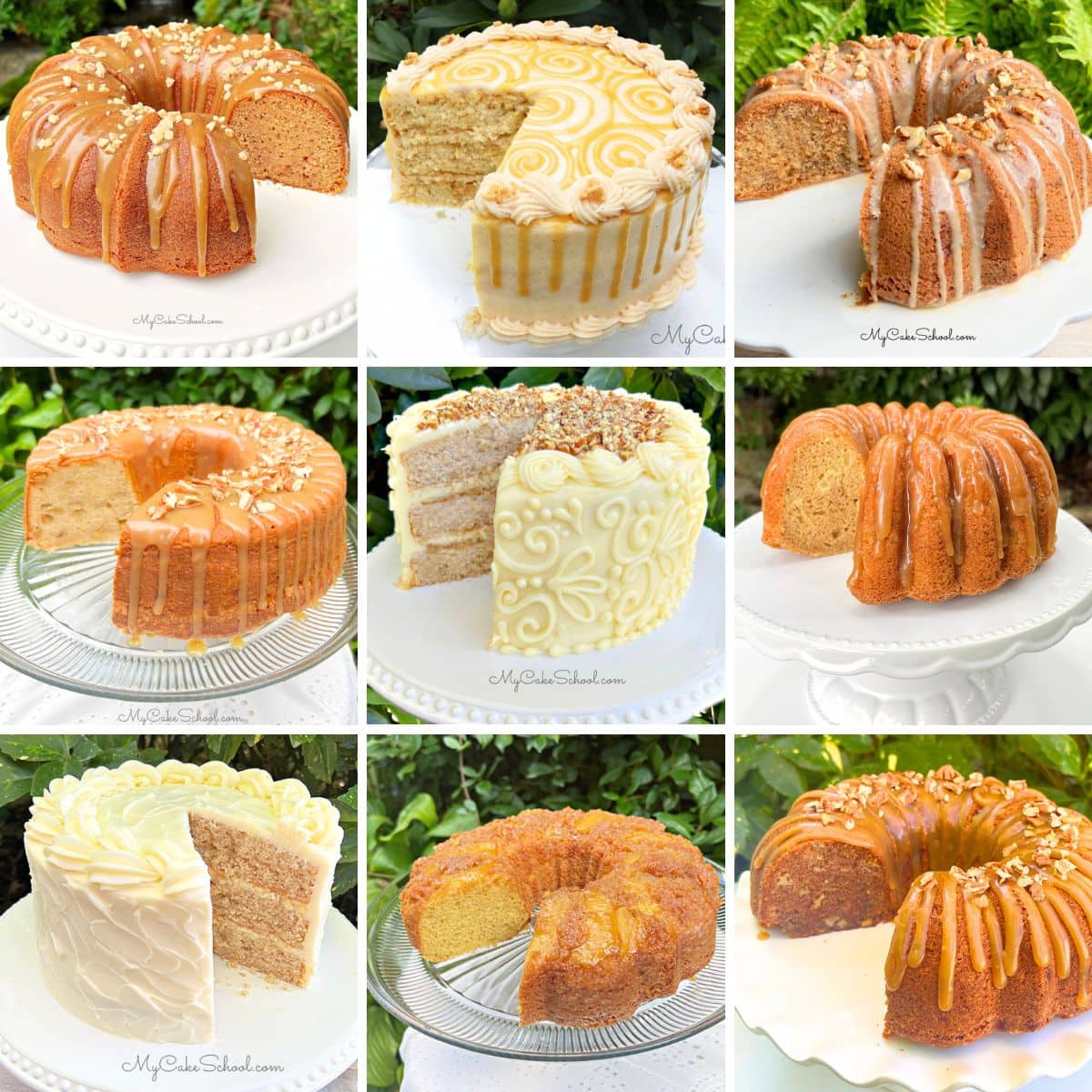 Apple Cakes - My Cake School