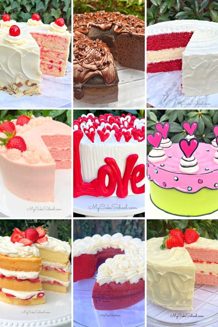 Favorite Valentine's Day Cakes - My Cake School